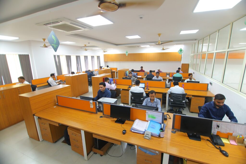 Team Working in Office - Adroit Control